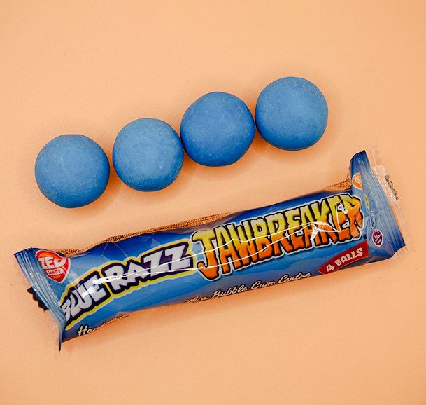 Jawbreaker Blue Razz - Snoep Thuisbezorgd | Candywrap.nl