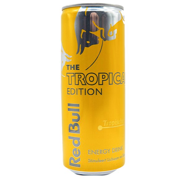 Red Bull Tropical (250ml) - Energy Drink Thuisbezorgd – Candywrap.nl