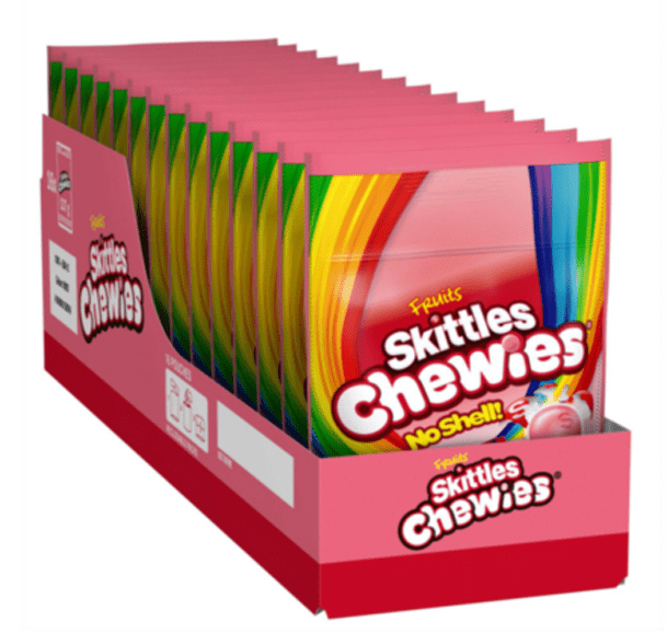 Skittles Fruits Chewies Bulk Value Box (16-pack) | Voordelig Skittles ...