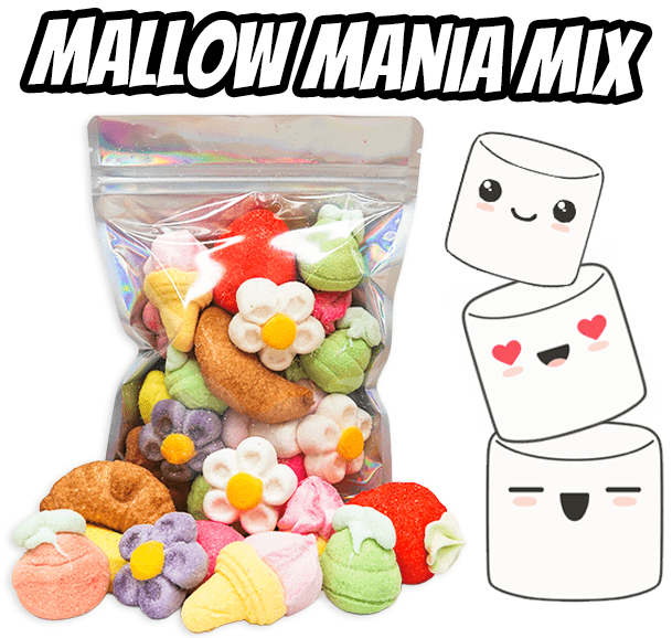 Mallow Mania Mix - Super fluffy spekjes bestellen – Candywrap.nl