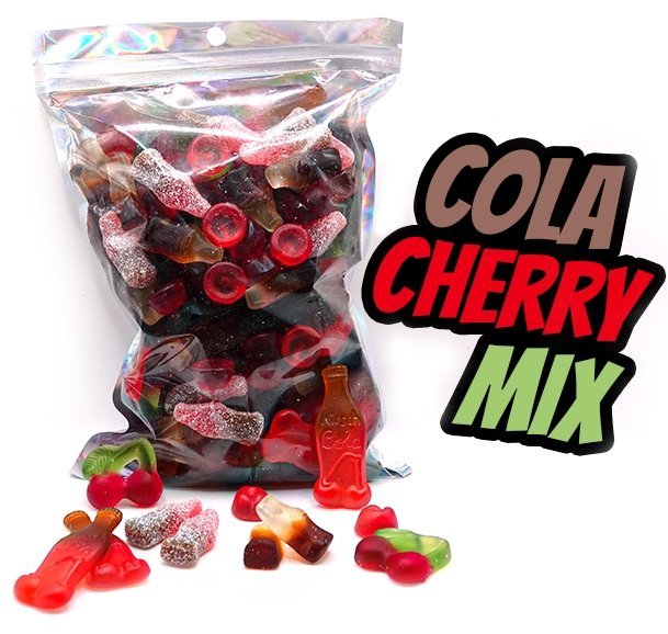 Cola Cherry Mix - Cola Kers Snoepmix - Candywrap.nl