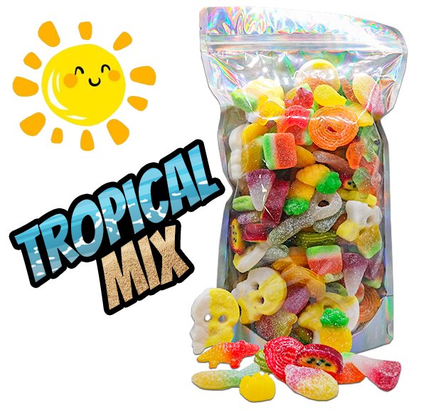 Tropical Mix - Zoete en Fruitige Snoepmix | Candywrap.nl